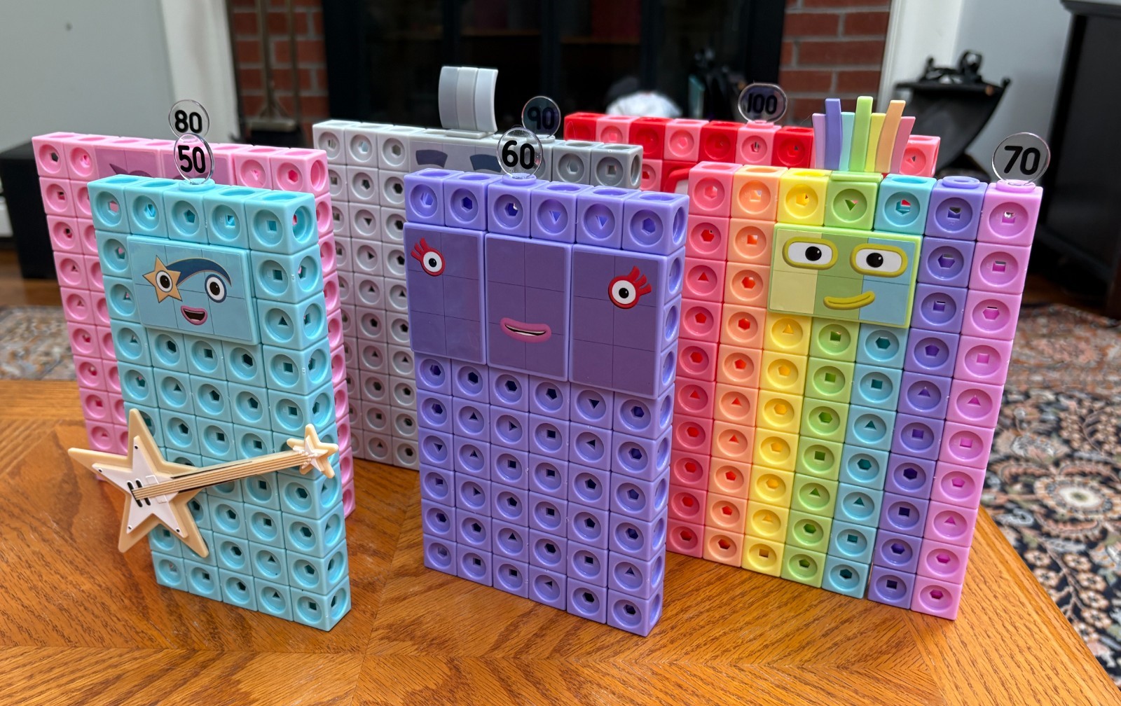 NEW in Box RARE Numberblocks® MathLink® Cubes Heroes with Zeroes Set | eBay