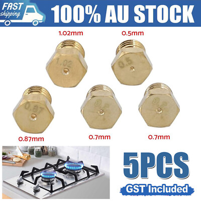 LPG Gas Jet Set Burner Gas Hob LPG Conversion Kit Jets Nozzles Propane ...