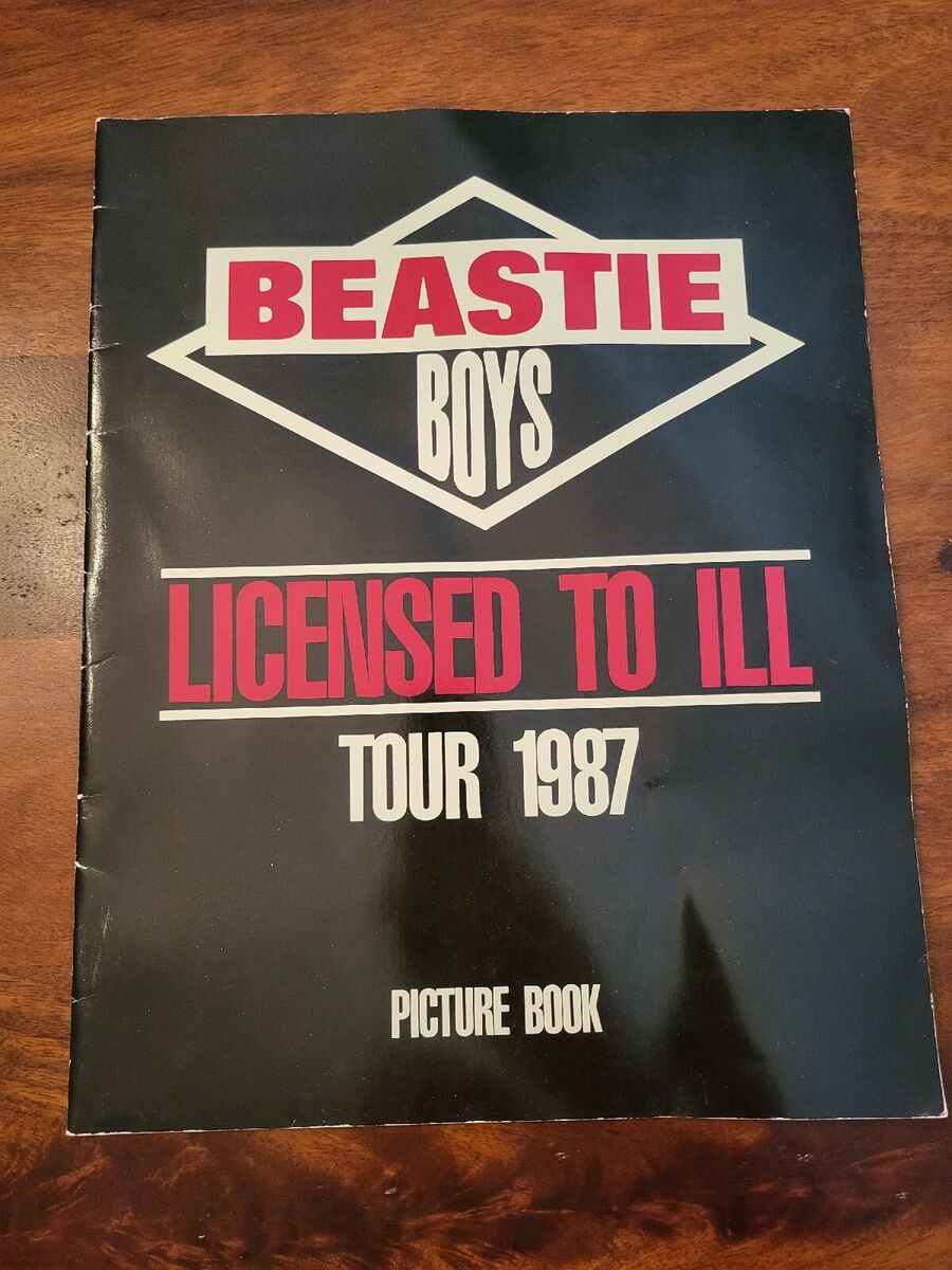 1987 Beastie Boys Concert Tour Program Licensed To Ill 1987 Beastie Boys Concert Tour Program Licensed To Ill