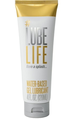 Lube Life# - Thick Water-Based Gel Lubricant, Lube for Men, Women and ...