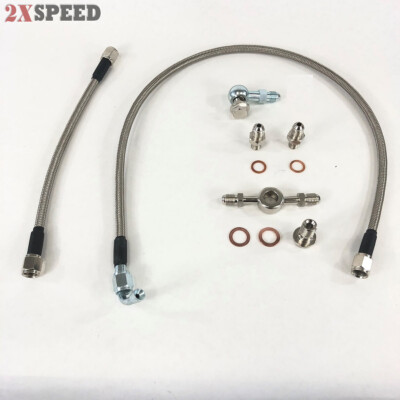 Turbo Oil Feed & AVCS Line For 2006-14 WRX 2006-16 STI 2005-06 Legacy ...