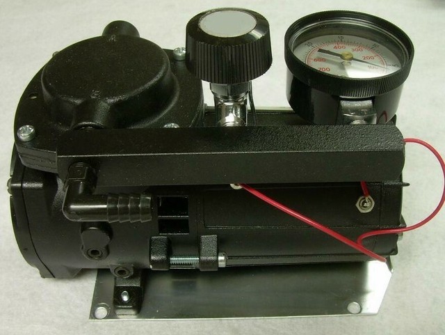 12vdc Vacuum Pump or Compressor Thomas 107 Diaphragm 12 Volt DC - Brake ...