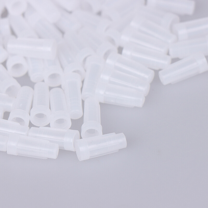 100pcs Syringe Head Caps Syringe Dispenser Dispensing Needle Sealing ...