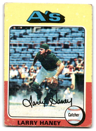 Larry Haney 1975 Topps Baseball #626 Oakland Athletics | eBay