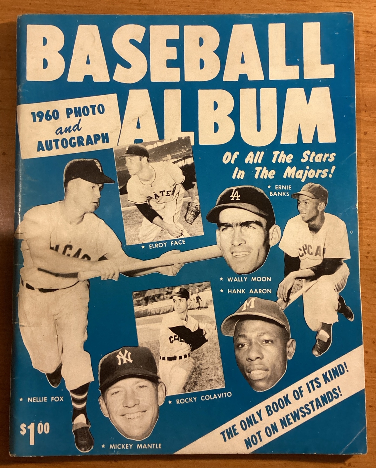1960 Baseball Photo & Autograph Album of All The Stars In The Majors w ...