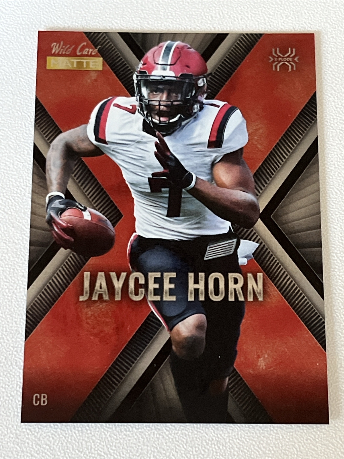 2021 Wild Card Matte Jaycee Horn X-Plode Insert card Red #MXP-9 C8 | eBay