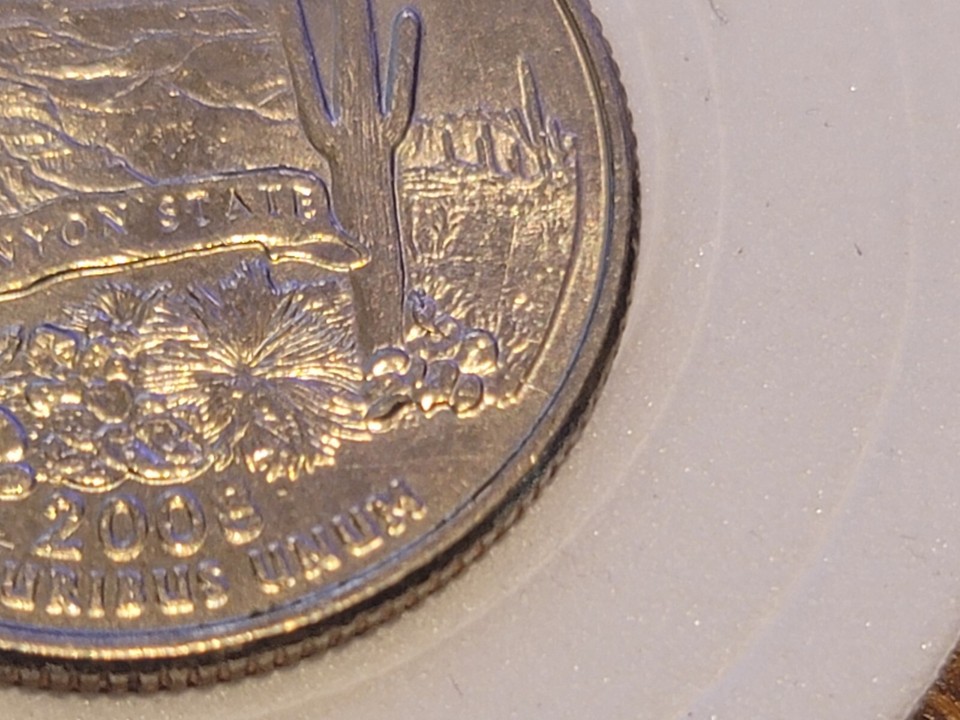2008 Arizona Quarter P - RARE⭐️RARE⭐️RARE - Multiple Unique Errors | eBay
