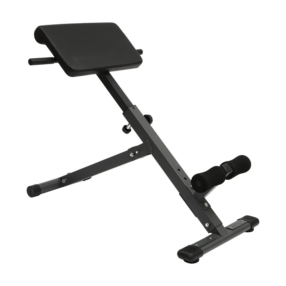 Roman Chair Back Extension Machine - Lower Back Hyperextension Bench ...