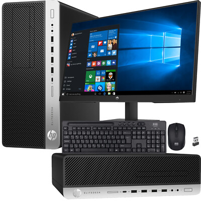 Windows 10 HP Intel Core i5 7th Gen Computer PC 32GB RAM 1TB SSD 2TB ...