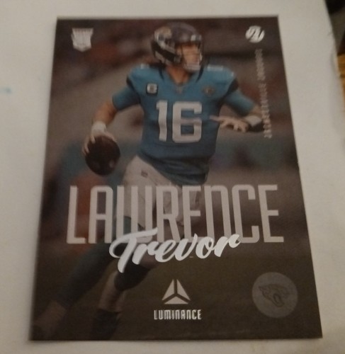 2021 Panini Chronicles TREVOR LAWRENCE Luminance ROOKIE Card #201 MINT ...