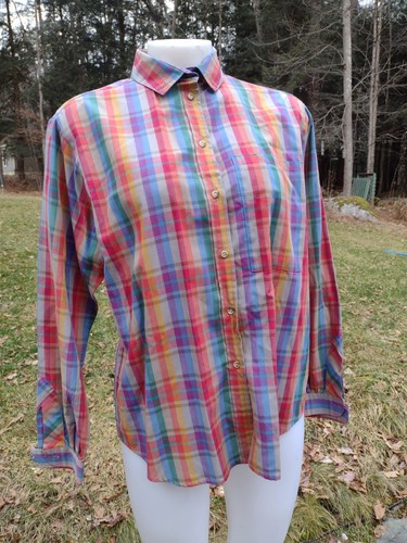 Rainbow plaid Liz Claiborne - Gem