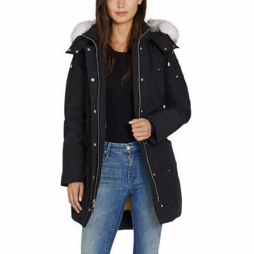 HFX Women's Heavy Down Parka Coat With Fur Hood L41 | eBay