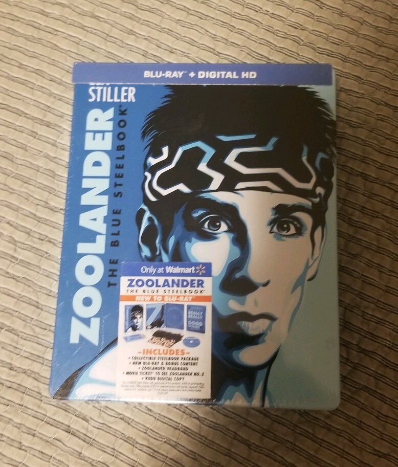 ZOOLANDER - THE BLUE STEELBOOK EXCLUSIVE GIFT SET (BLU-RAY + DIGITAL HD ...