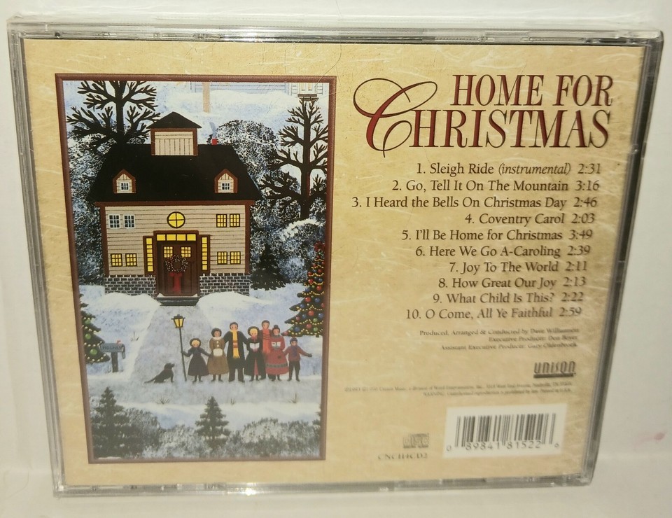 Regency Singers and Orchestra Home For Christmas Volume 2 CD NWT 1995 ...