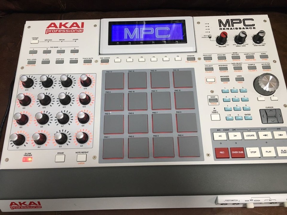AKAI MPC RENAISSANCE Samplers Sequencers Professional MIDI Controller ...
