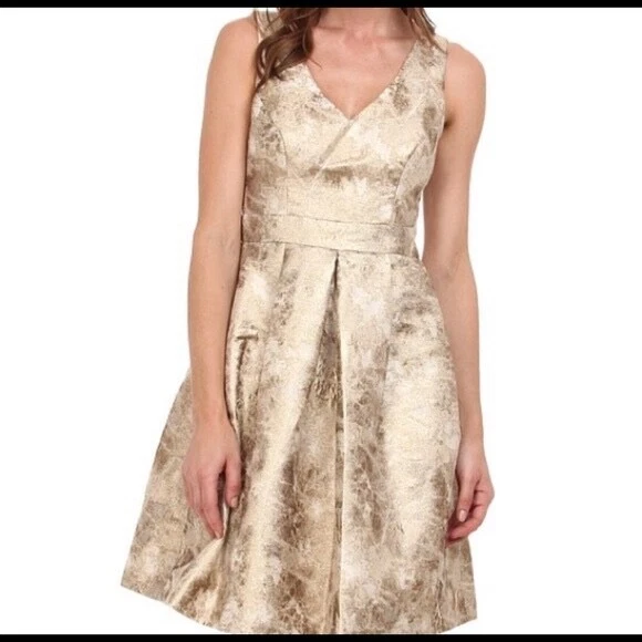 Jessica Simpson Gold Wedding Dress