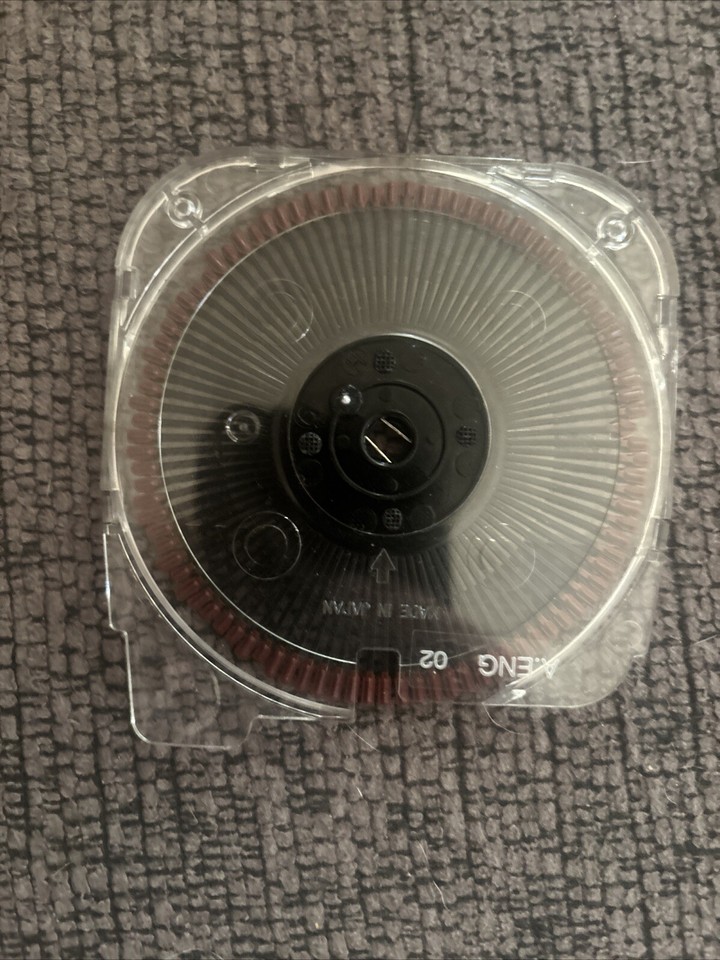 Brother Cassette Daisy Wheel English Script 1012 Vintage | eBay