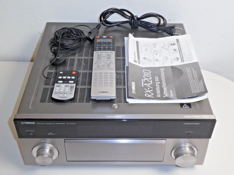 Yamaha RX-A2010 9.2 High-End AV-Receiver in Titan, FB&BDA, 2 Jahre ...