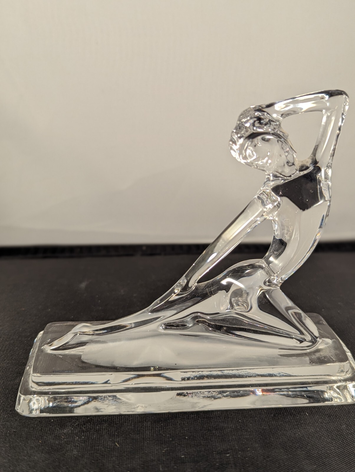 Italian KristalColor Italy Crystal Figurine / Paperweight – Female Nude ...