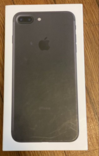 Apple iPhone 7 Plus Jet Black BOX ONLY 256GB | eBay