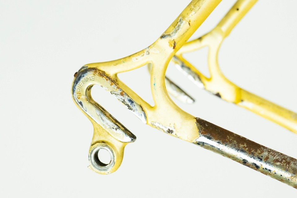VINTAGE COLUMBUS SL FRAME 53 55 STEEL ROAD BIKE GIPIEMME OLD BICYCLE ...