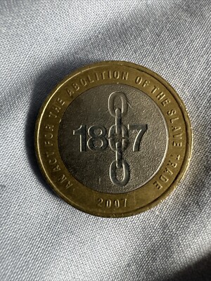1807 ABOLITION OF SLAVERY COIN WITH MINT ERRORS - RARE £2 POUND COIN | eBay