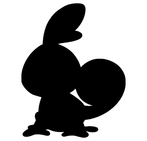 Sobble Silhouette - Pokemon Custom Vinyl Die Cut Decal | eBay