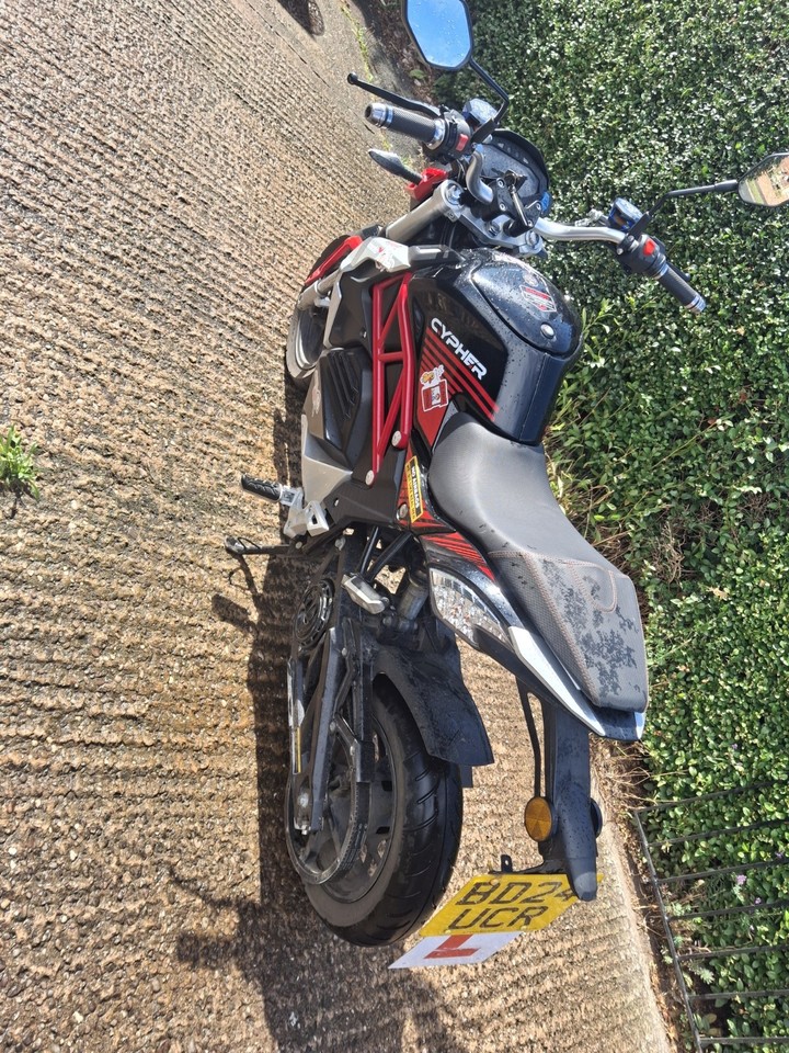 Lexmoto Cypher Electric Motorcycle 50cc 2024 Model CASH ONLY READ ...