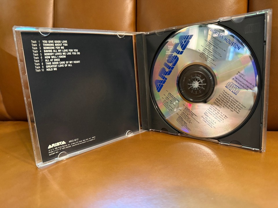 Whitney Houston - Whitney Houston - CD - 1985 - Arista / READ ...
