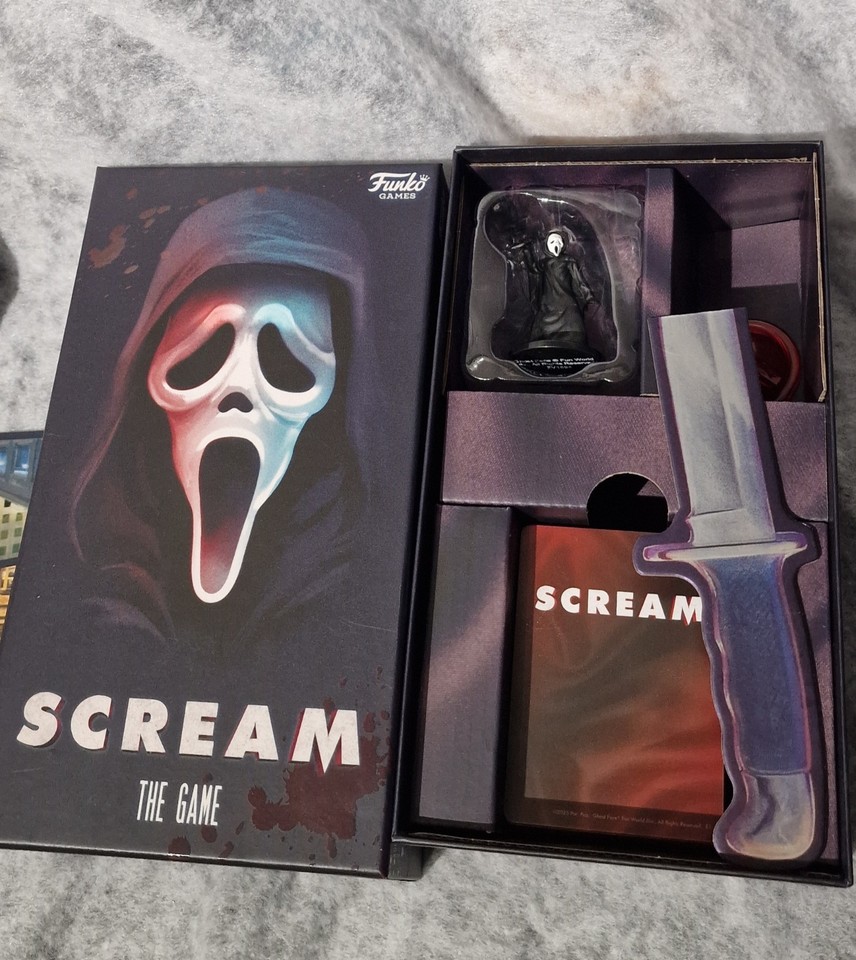 Scream The Game Funko Board Game - 100% Complete - Ghostface Strategy ...