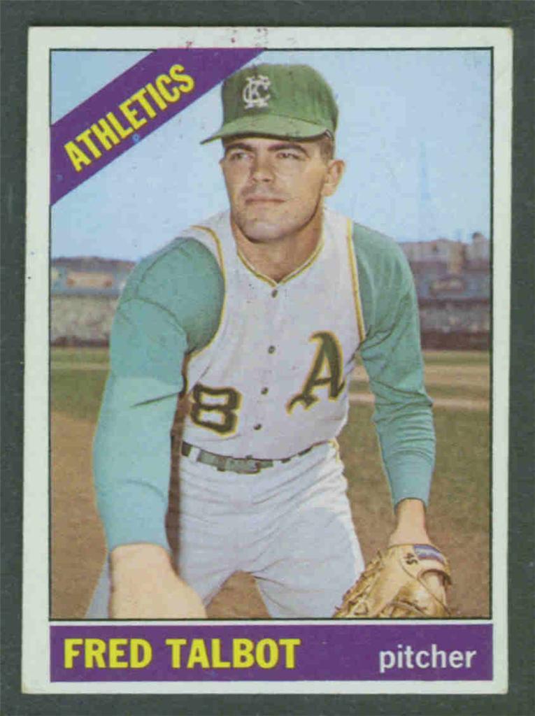 1966 Topps #403 Fred Talbot (Athletics) Ex | eBay