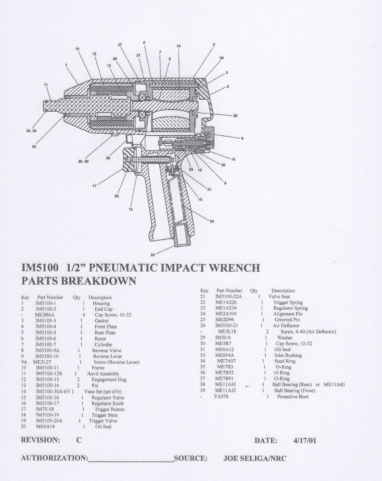 Snap-on Trigger Valve Kit IM5100 PH2045 PH2050 FAR720 FAR750 FAR7200 ...