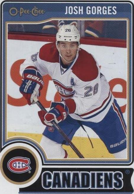 2014-15 O-Pee-Chee - Josh Gorges #155 for sale online | eBay