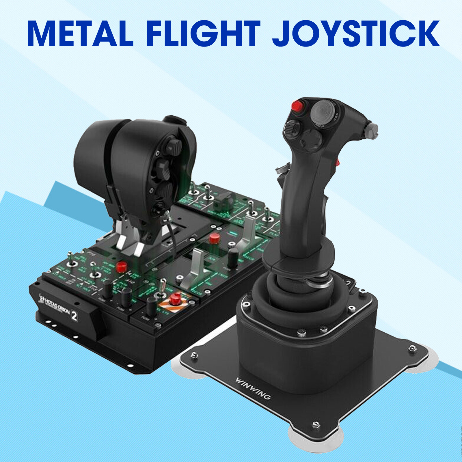 WINWING Orion 2 HOTAS Metal Flight Joystick Flight Stick for Flight ...