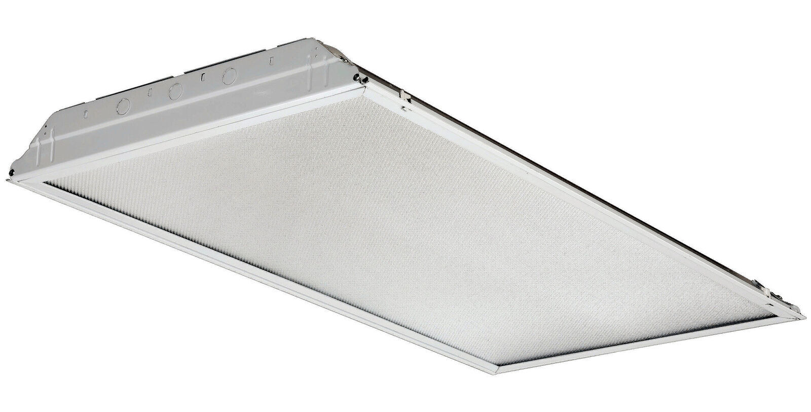Lithonia Lighting 224gp5 48" 39w LED Recessed Troffer Gloss White ...