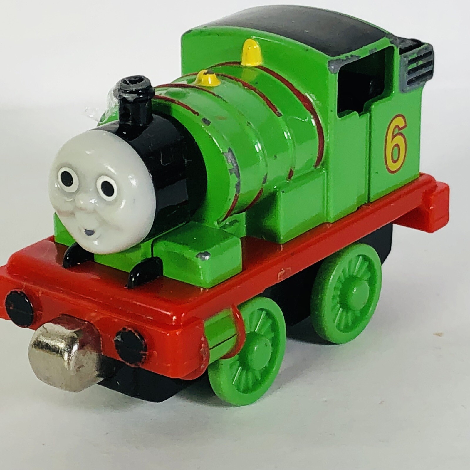 Thomas the Train Percy Tank Engine Diecast Metal Friend Take Play Green ...