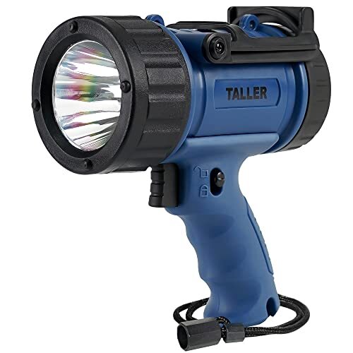 Rechargeable Spotlight Taller LED Searchlight Handheld With Foldable ...