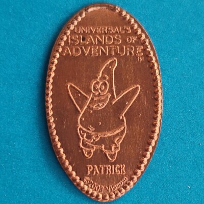 PATRICK From Spongebob Universal Islands of Adventure FL Elongated ...