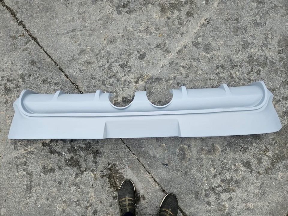 VW Golf 5 MK5 R32 GTI Rear Bumper Diffuser FITS | Gray | Unfinished ...