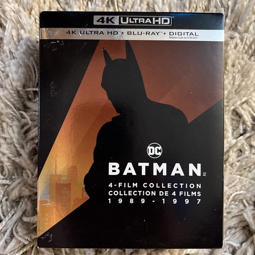 Batman 4-Film Collection [ Box Set ] (4K Ultra HD + Blu-ray+ Digital ...