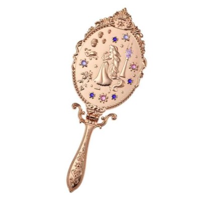 Disney Store Limited Tangled Rapunzel Pascal Hand Mirror Gold Japan ...