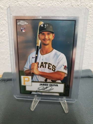 2021 Topps Chrome Jared Oliva RC #79 Pirates | eBay