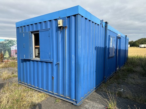 Portable building, Site Cabin, Anti Vandal, Site Office, Welfare Cabin, 32x10 | eBay UK
