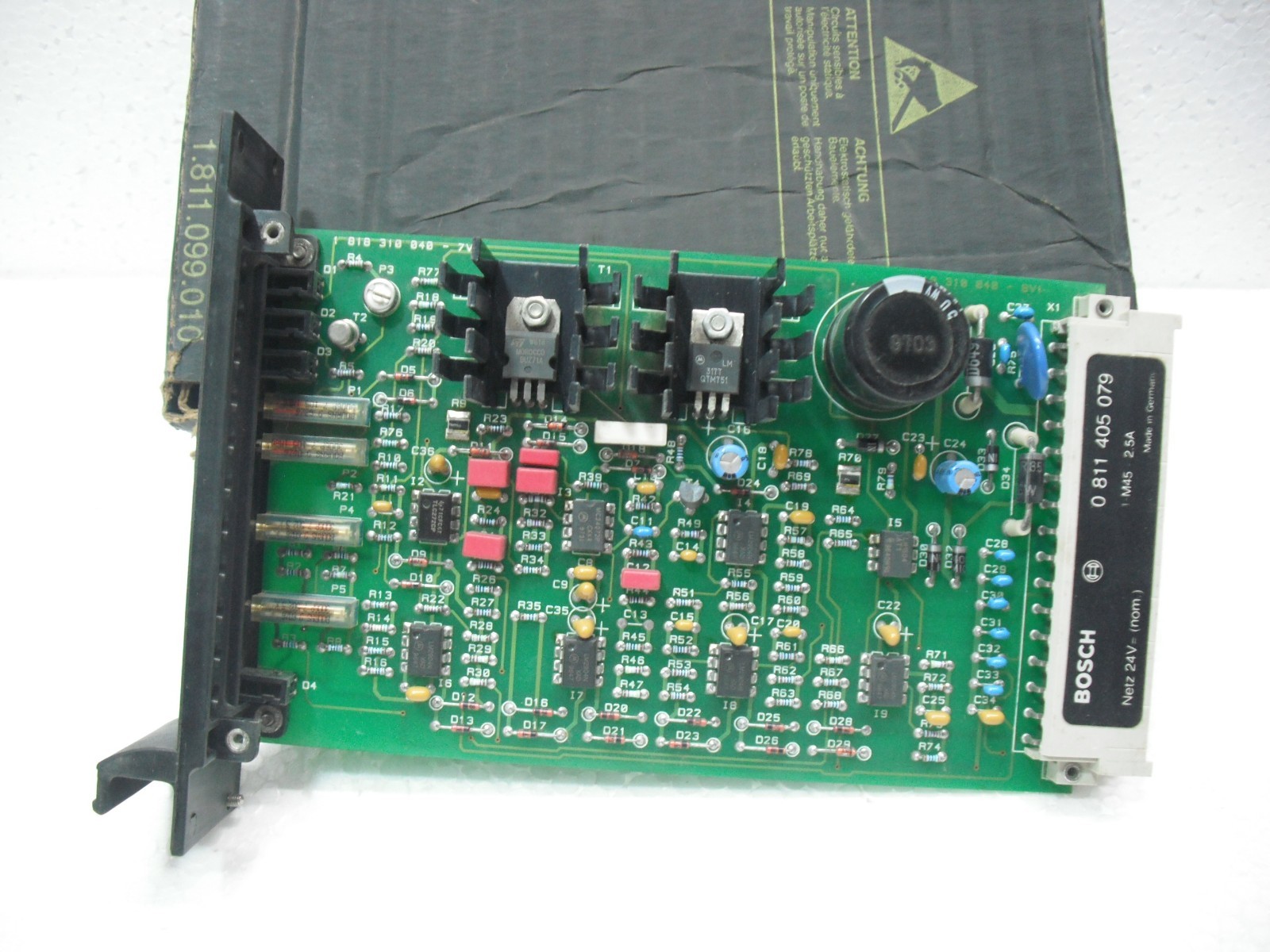 BOSCH 0811 405 079 PROPORTIONAL AMPLIFIER CARD / VALVE DRIVER | eBay