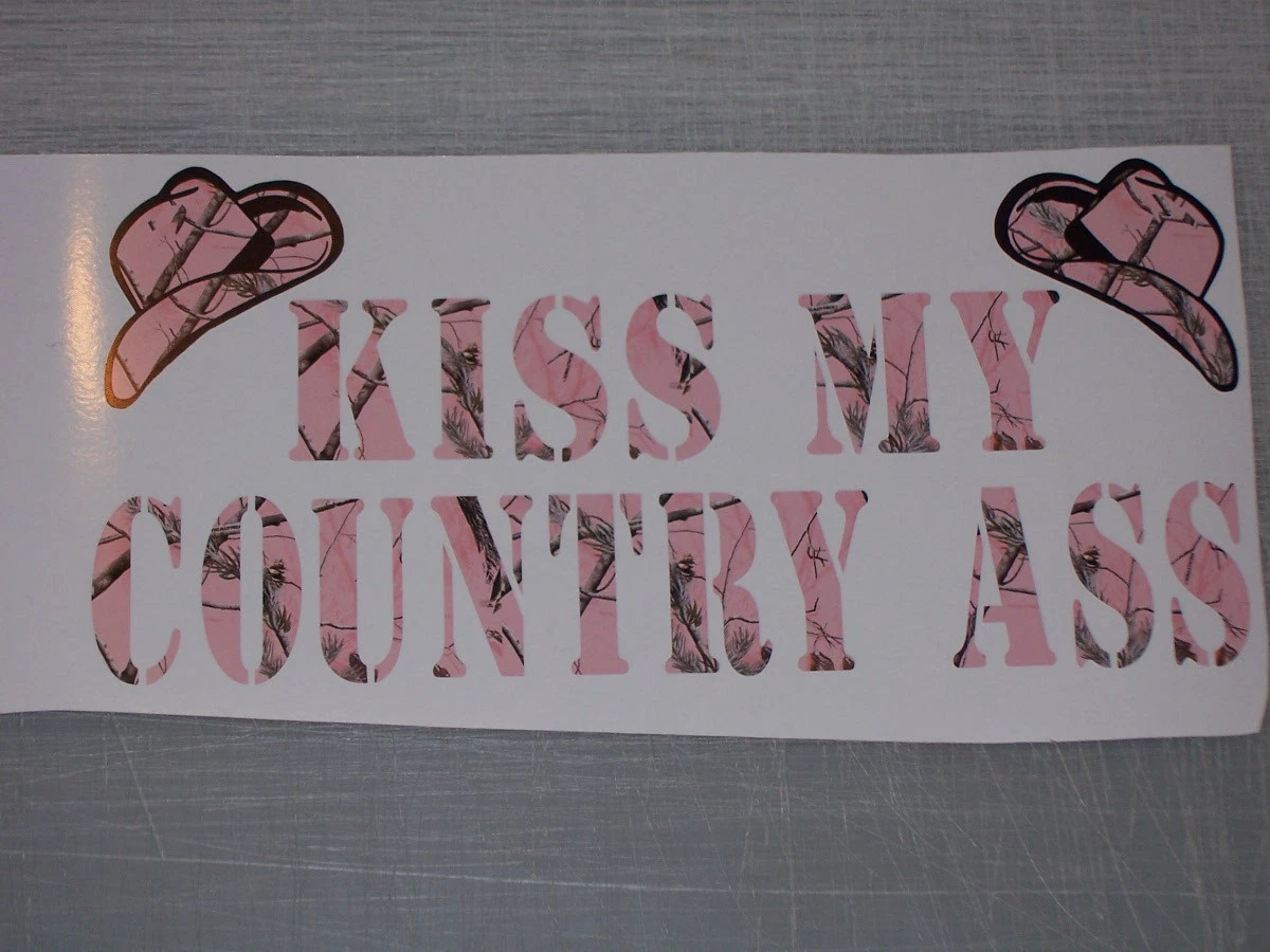 Camo Country Girl Stickers