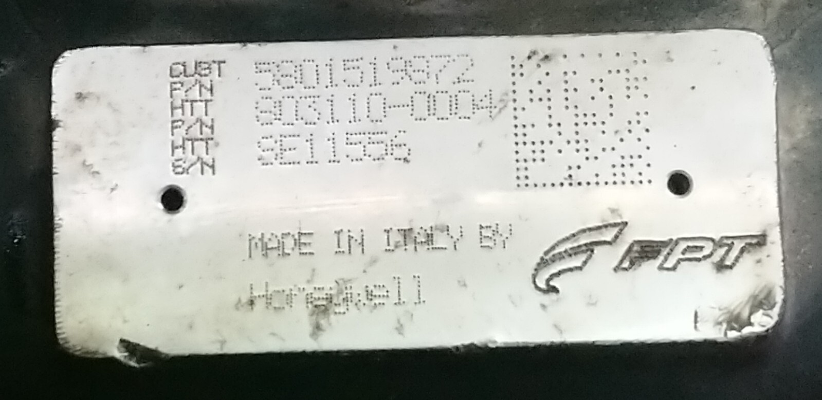 Turbocharger Iveco Stralis Cursor 11 Hi-Way Euro 6 FPT 5801519872 ...