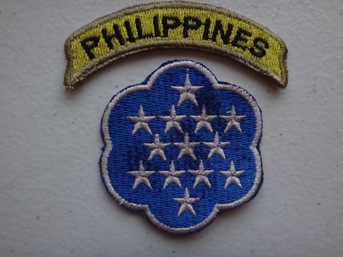 2 Vietnam War Flicken: Philippinen Arc Und US Army Missions Aufnäher | eBay UK