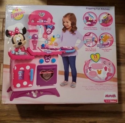 Disney Minnie Mouse Kitchen Play Set for Kids - Pink | eBay