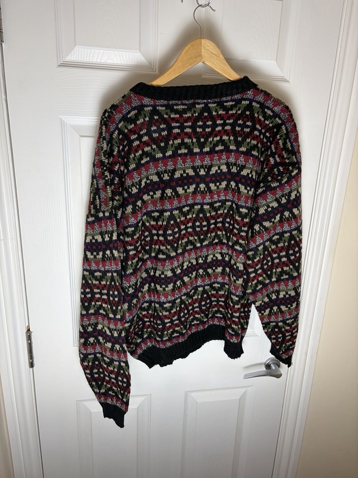 Sears Vintage Adele Jumper Chunky Knit Men’s Size L | eBay UK