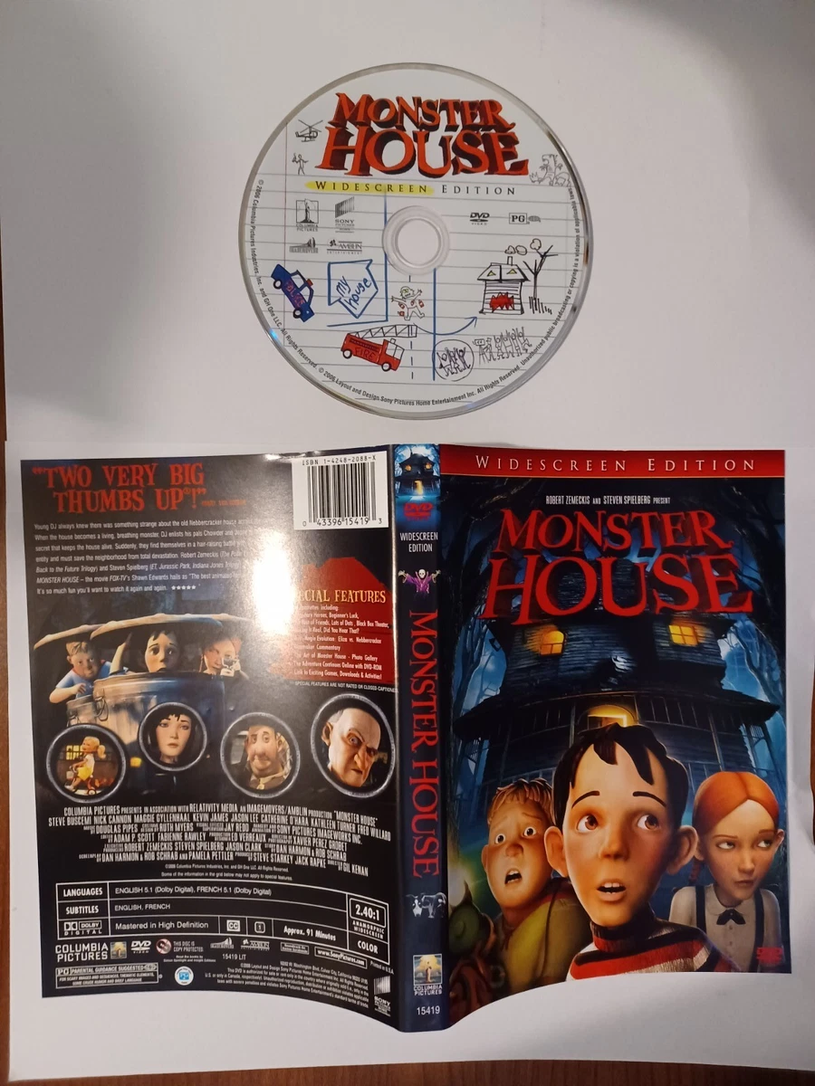 Monster House Dvd Cover